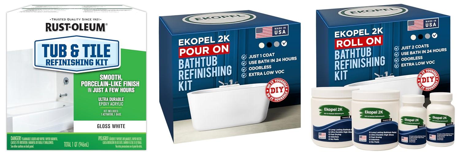 Best Bathtub Refinishing Kit - Top 5 Picks & Review