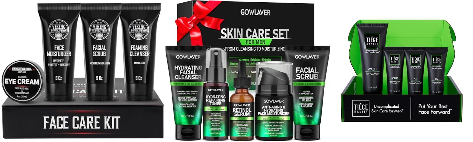 Top 5 Men's Face Care Kits: Essential Grooming Guide